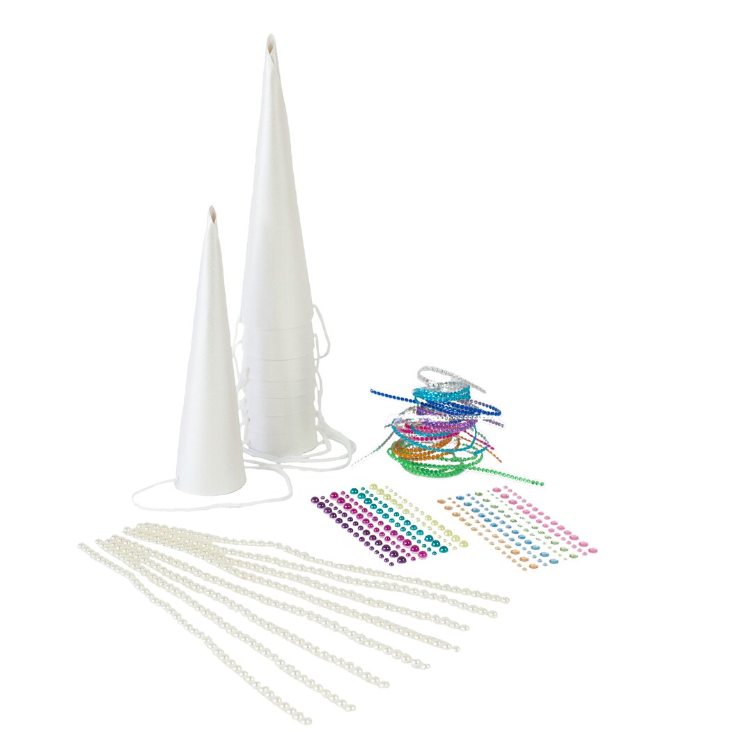 Magical Unicorn Horn Craft Kit, DIY Horns With Stickers, Ages 4-8 ...
