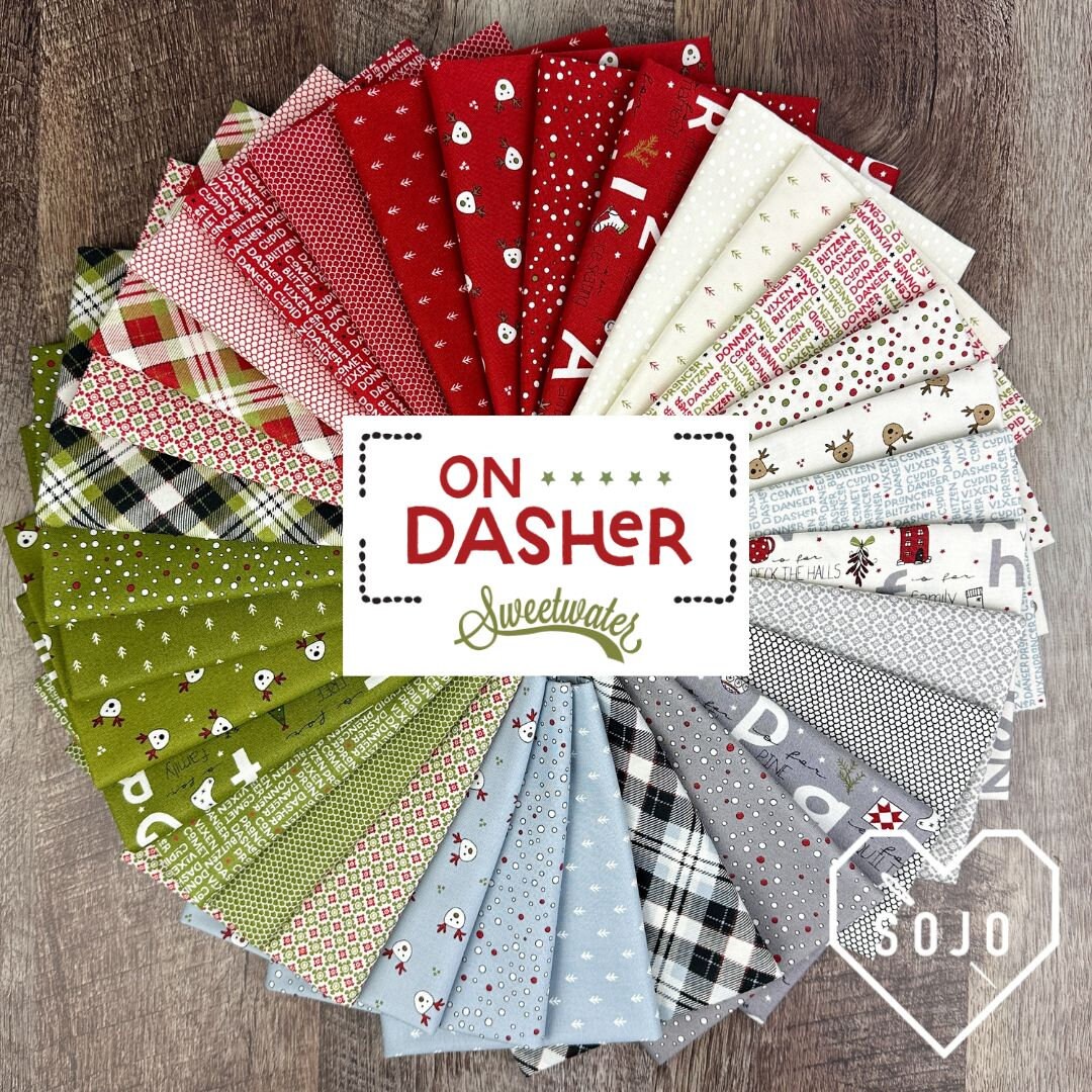 On Dasher Bundles Designed by Sweetwater for Moda Fabrics 100% Cotton ...