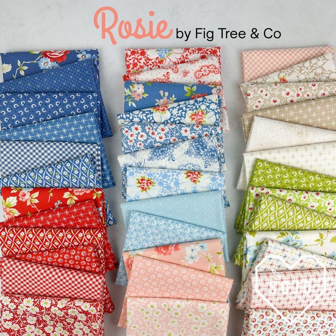 Rosie Bundles - by Fig Tree & Co - 100% Cotton - 37 Pieces - Half Yards ...