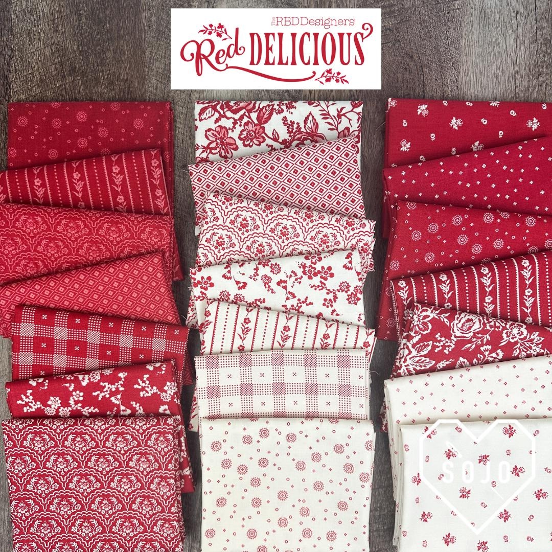 Red Delicious Bundles - by the Riley Blake Designers - 100% Cotton - 21 ...