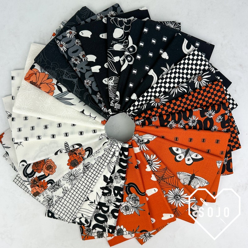 Black and White Fat Quarters - Etsy