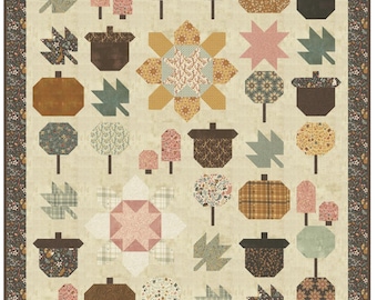 Color Tumble Quilt Kit - Made With Folk & Lore Fabric - by Fancy That ...