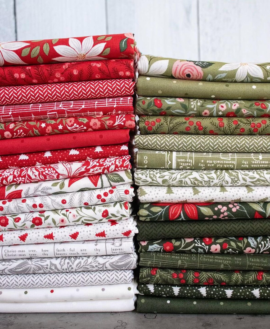 Fir Tree Lane Quilt Kit: Made With Berry and Pine by Lella Boutique for ...