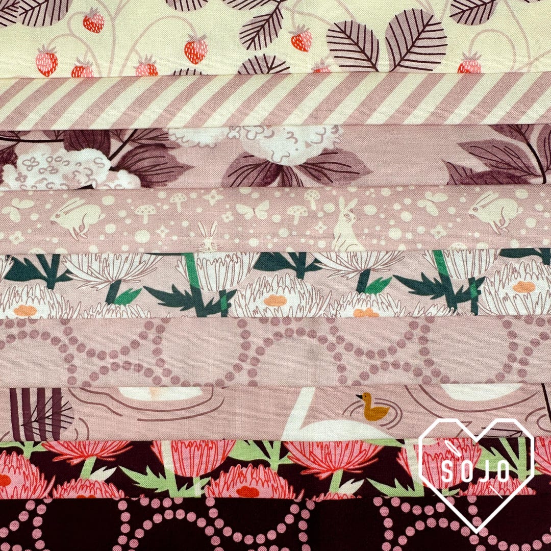 Love Letter Lavender Colorway Bundle - Designed by Lizzy House ...