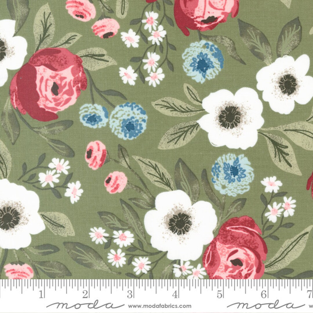 Love Struck Garden Sweet Fern 5190 17 by Lella Boutique for Moda ...