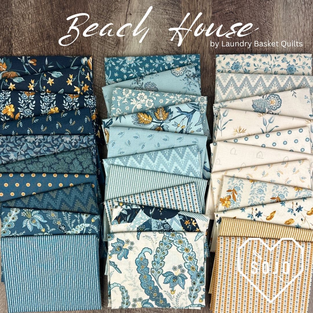 Beach House Bundles - by Laundry Basket Quilts - Edyta Sitar for Andover - 100% Cotton - 31 ...
