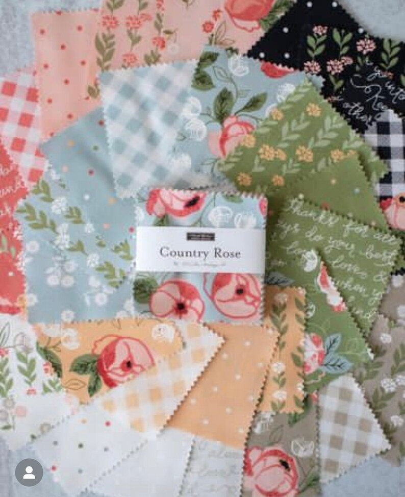 Country Rose Bundles by Lella Boutique for Moda Fabrics - Etsy