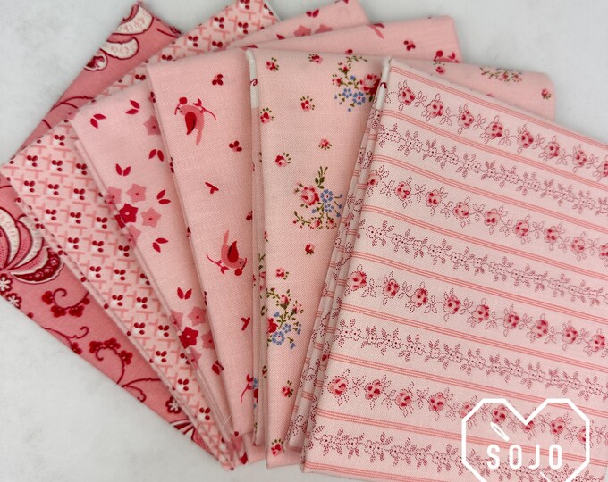 Strawberry Lemonade Bundles by Sherri and Chelsie for Moda Fabrics 100% ...