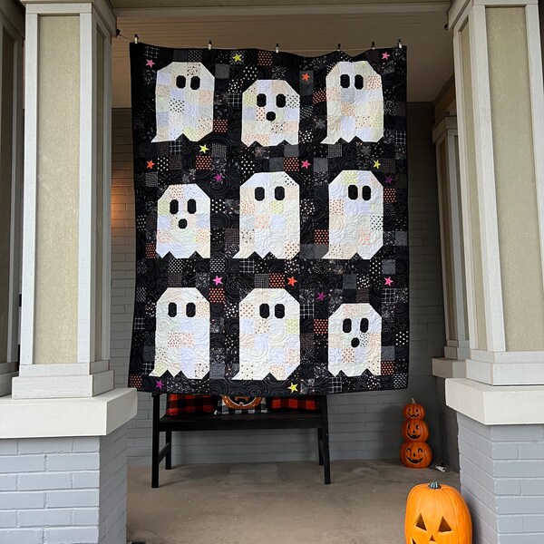 Halloween Quilt Kit - Etsy