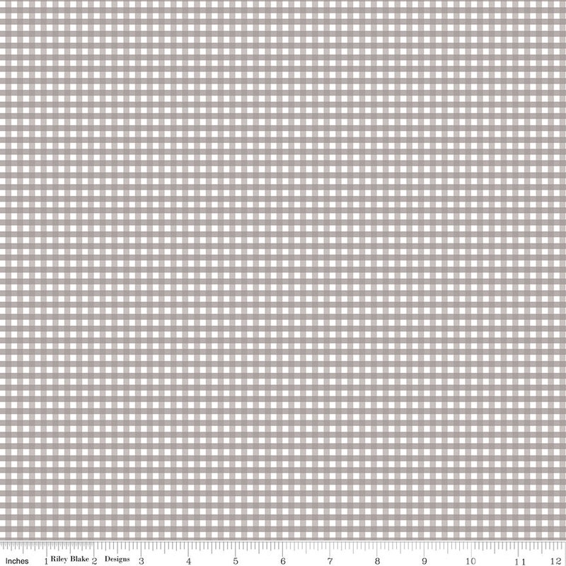 Grey Gingham - Etsy
