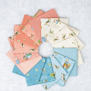 The Tale of Peter Rabbit - Main Blue C14700 - Designed by Beatrix ...