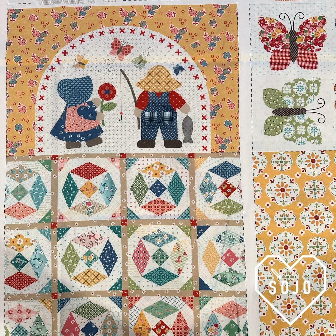 Home Decor Zippy Bags Panel With Zippers - by Lori Holt for RBD- 100% ...