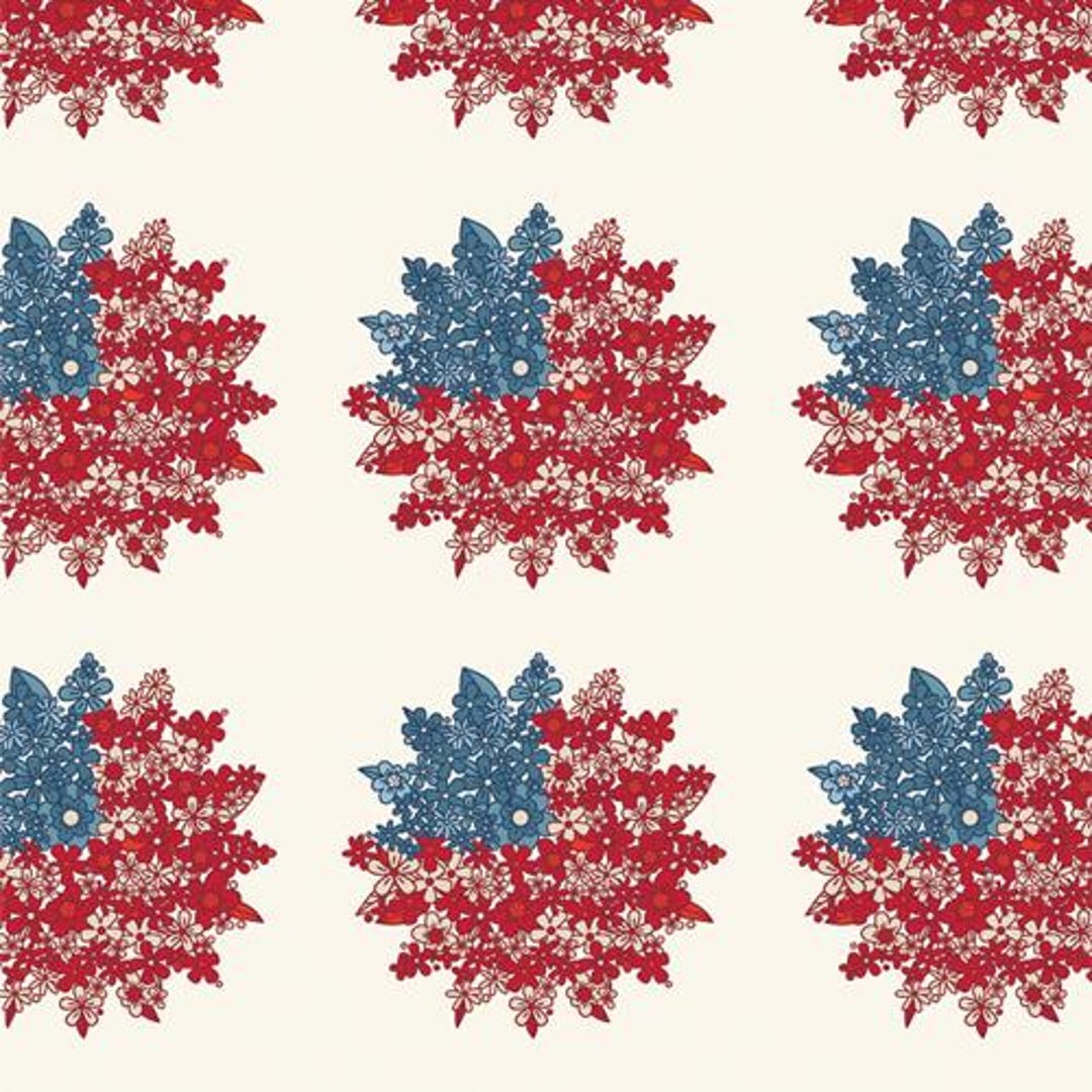 Bloomin' Americana - Bright, Bold & Free BAM-47113 - Designed by AGF ...
