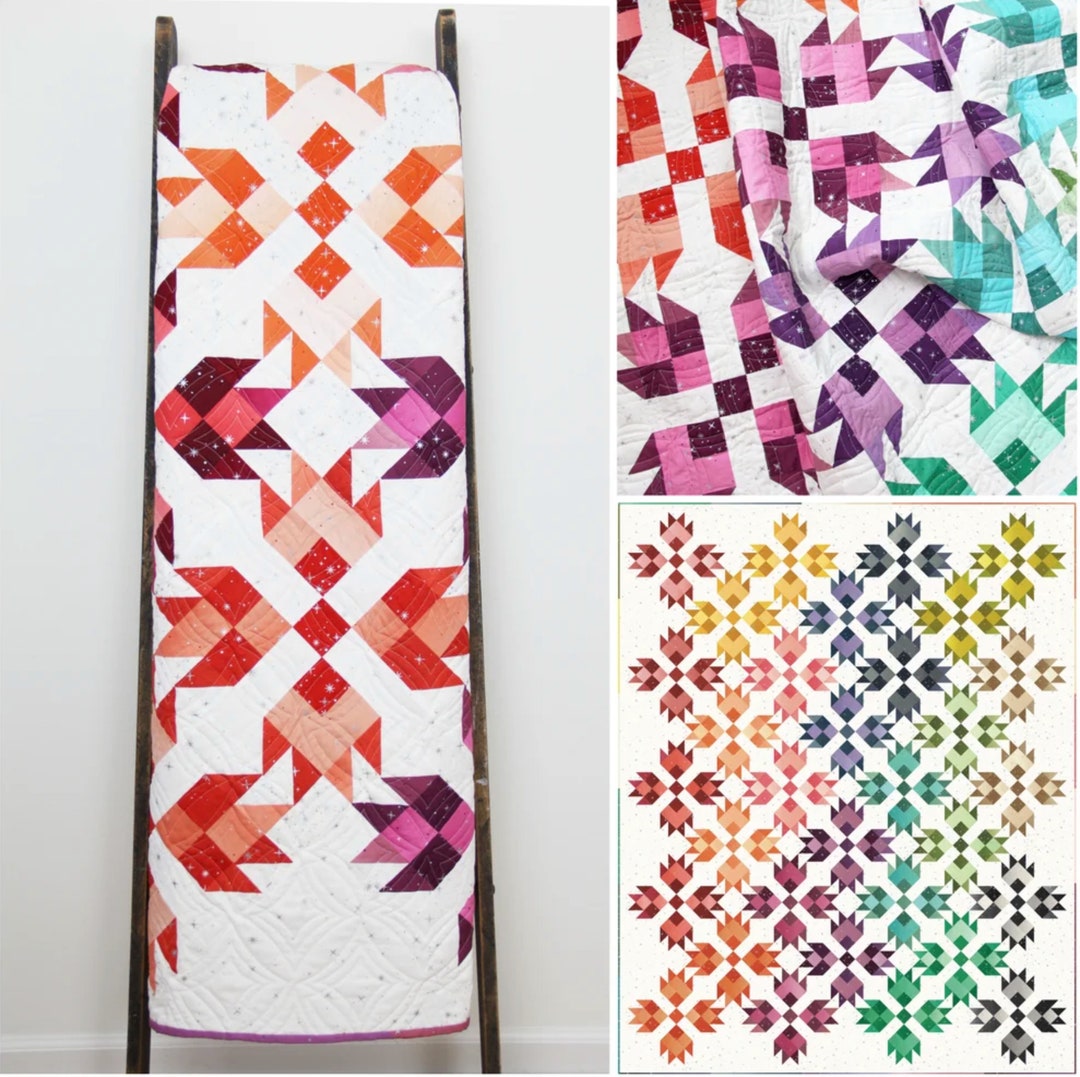 Ombre Windsong Quilt Paper Pattern - by Vandco for Moda Fabrics ...