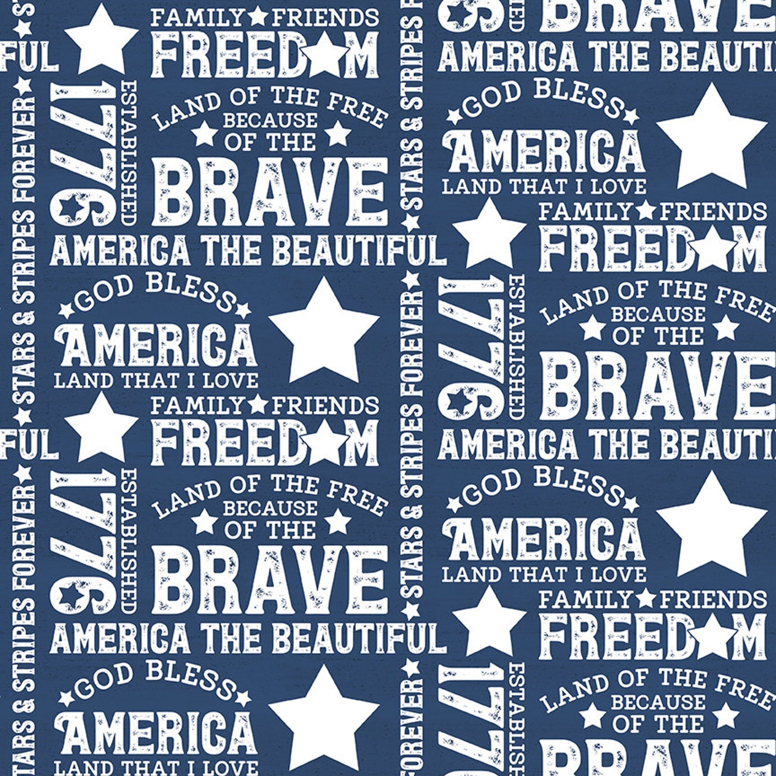 Let Freedom Soar Text Blue C10520 Designed by Tara Reed for | Etsy