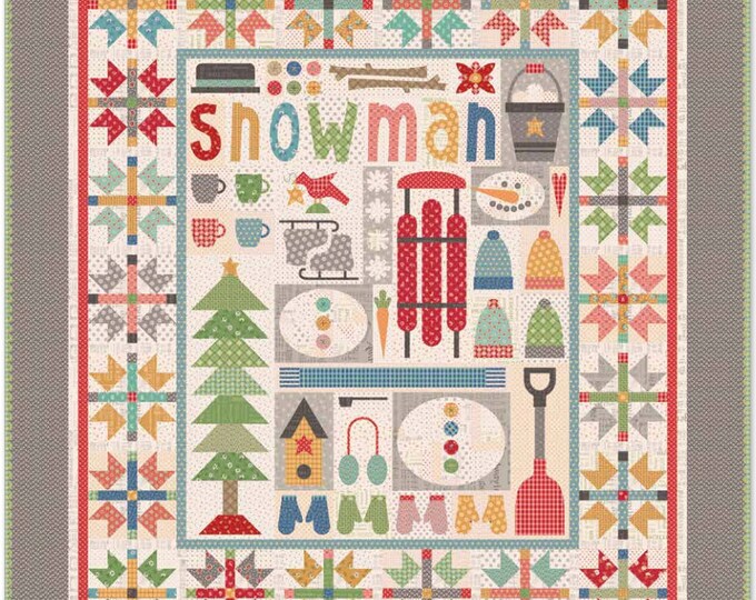 Ava Kate Quilt Kit Fabric by Carina Gardner Designed by Riley Blake ...
