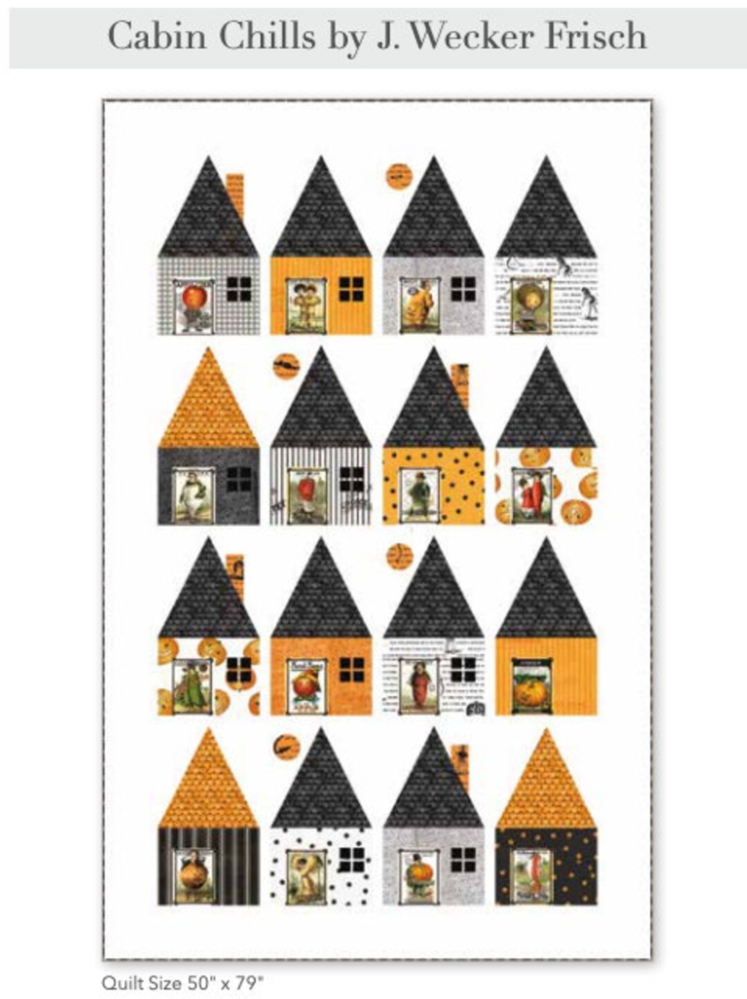 Cabin Chills Quilt Kit Designed by J. Wecker Frisch for Riley Blake 100 ...