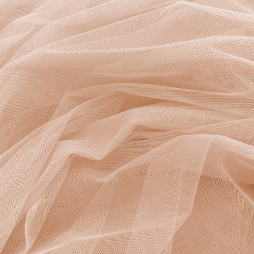 Solid Beige/nude Tulle Ultra-fine Tulle With Soft Feel and - Etsy