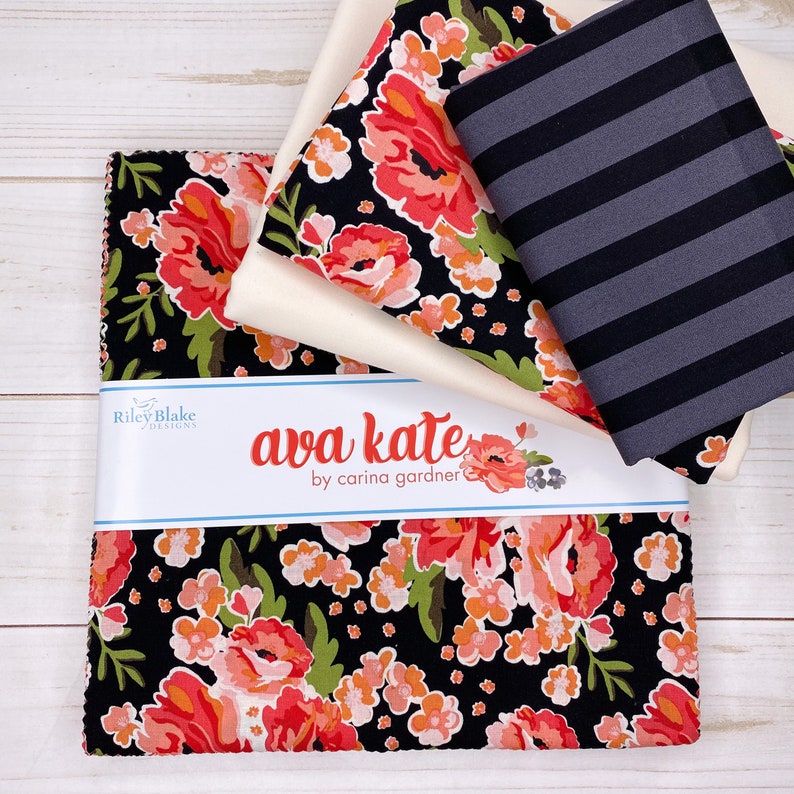 Ava Kate Quilt Kit Fabric by Carina Gardner Designed by | Etsy