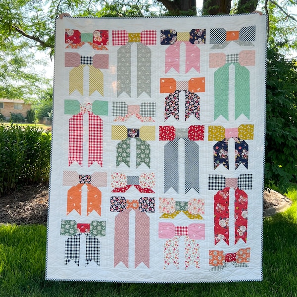Pen and Paper Quilt Pattern - Etsy