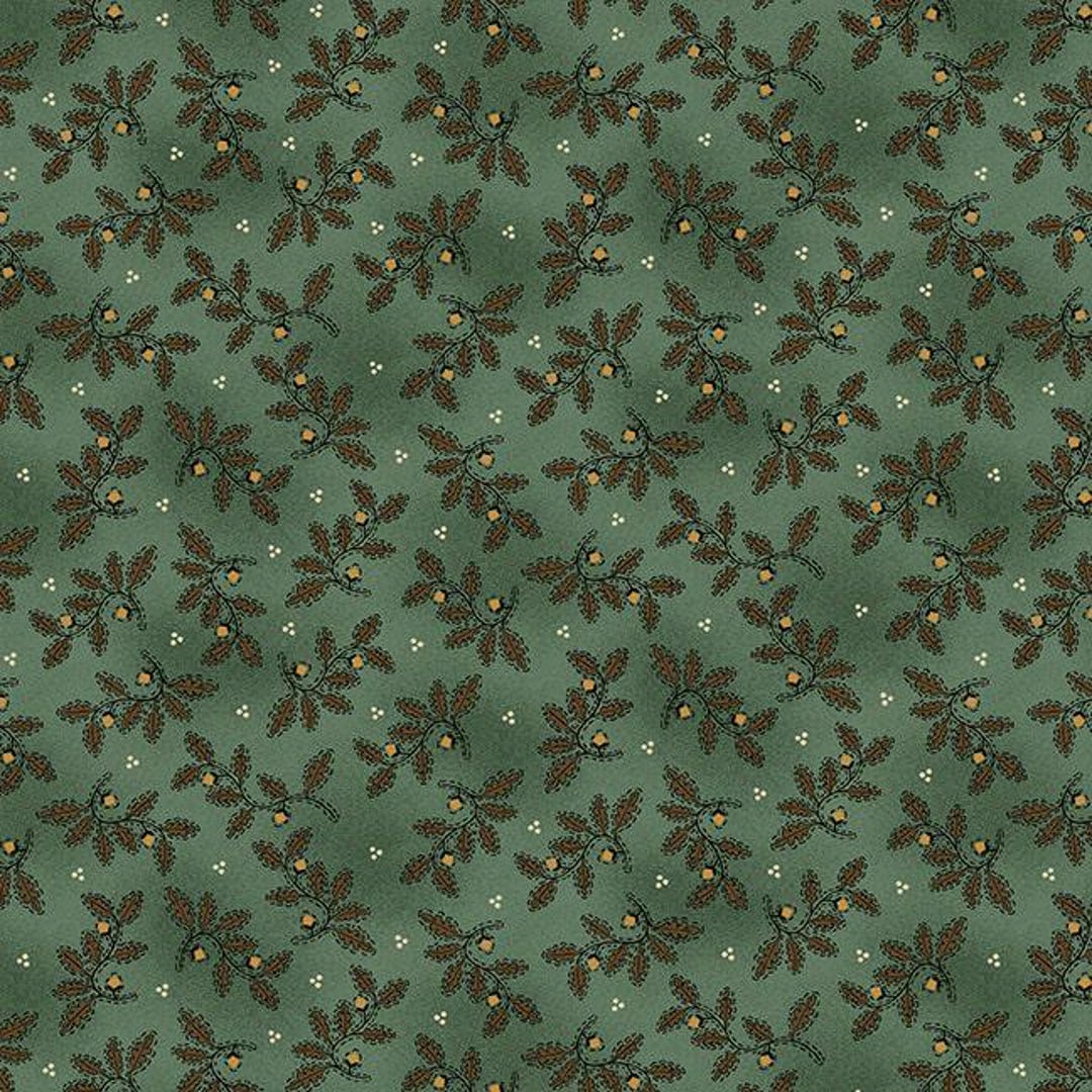 PREORDER Scrap Basket Favorites Acorn Branches Blue 1508-77 by Kim ...