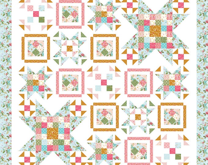 Swinging on A Star Boxed Quilt Kit Designed by Beverly - Etsy