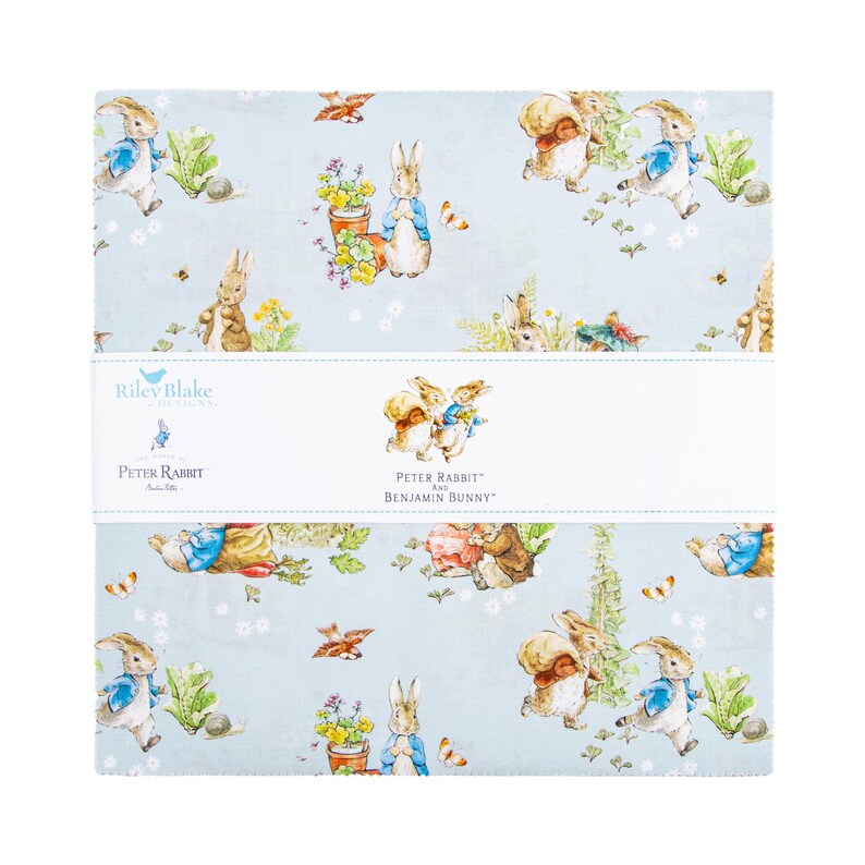 Peter's Garden Adventures Quilt Kit - Beatrix Potter Fabrics Designed ...