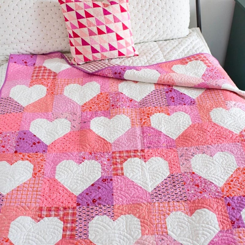 Heart Quilt Kit - Etsy