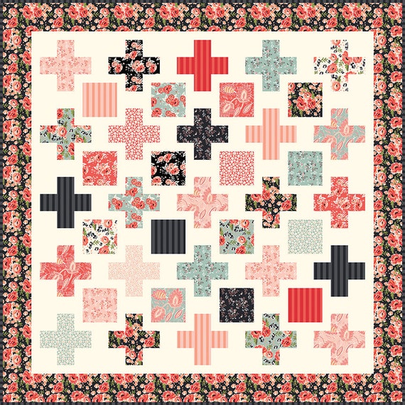 Ava Kate Quilt Kit Fabric by Carina Gardner Designed by | Etsy
