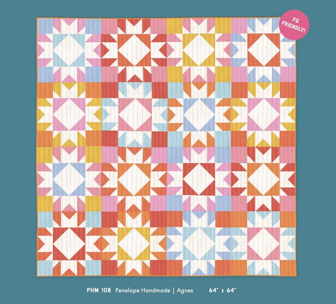 Agnes Quilt Kit: Made With Warp and Weft Hue by Alexia Abegg of Ruby ...