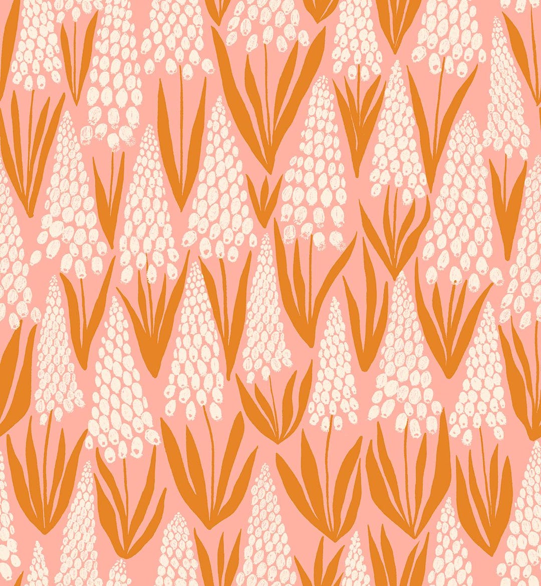 Endpaper - Muscari Bashfull RS6041 11 - Designed by Jen Hewett for Ruby ...