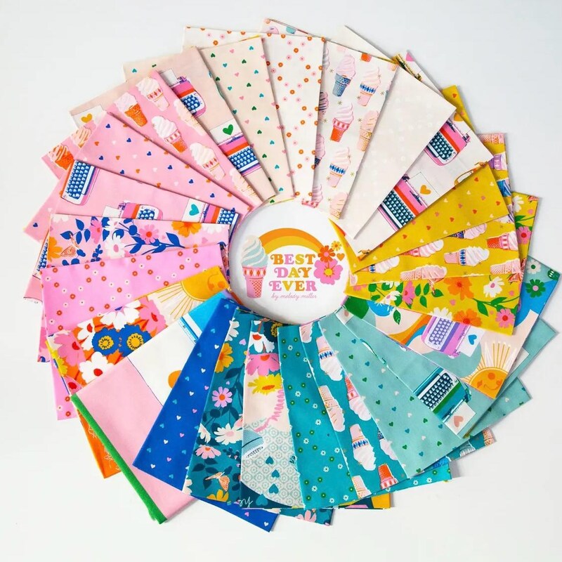 Ruby Star Fabric - Etsy
