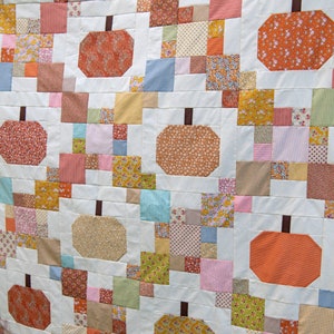 Pumpkin Patches Quilt Kit Using Tilda Creating Memories Pattern by Cluck Cluck Sew Finishes at ...