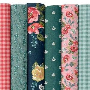 Bellissimo Gardens Jade Fat Quarter Bundle Designed by My Mind's Eye ...