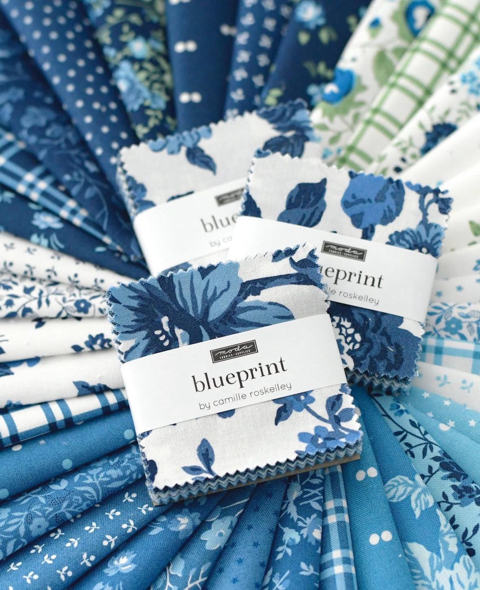 Blueprint Bundles - Designed by Camille Roskelley for Moda Fabrics ...
