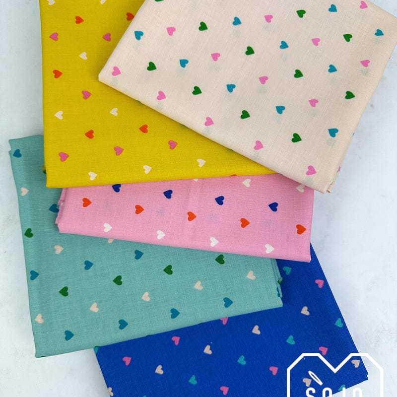 Ruby Star Fabric - Etsy