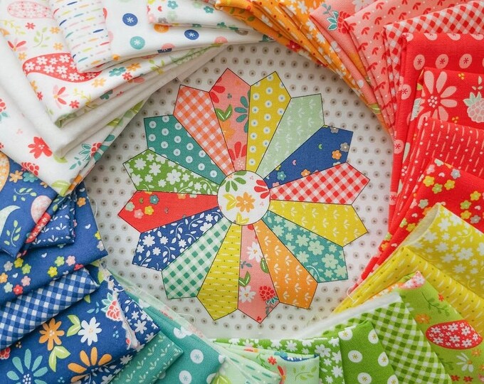 Raspberry Summer Bundles - by Sherri and Chelsie for Moda Fabrics - 100 ...