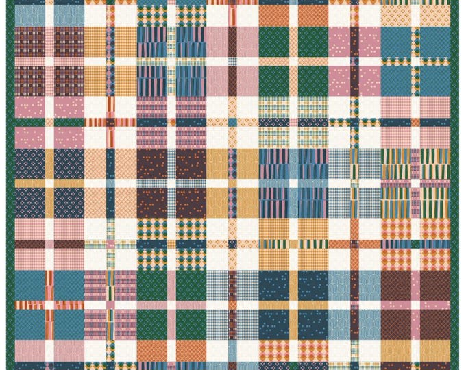 Ruby Star Society Mini Plaidish Quilt Kit - Featuring Geometry Fabric ...