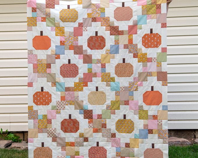Pumpkin Patches Quilt Kit - Using Tilda Creating Memories - Pattern by ...