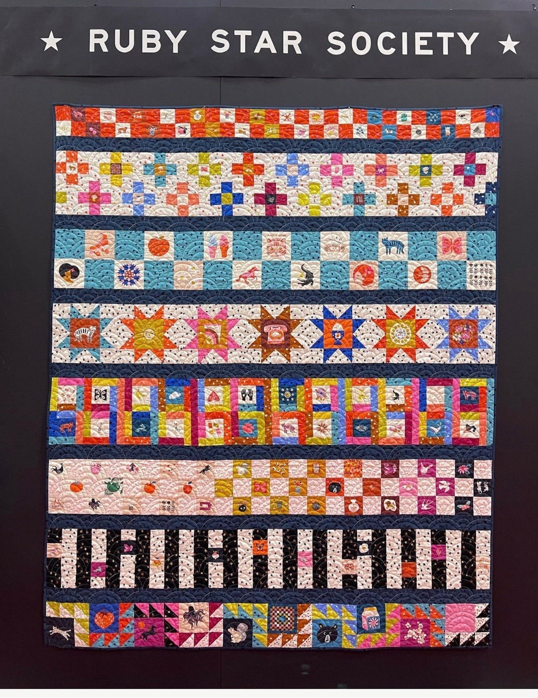 Star Supply Quilt Kit Designed by Stitch Supply Co using Starry From ...