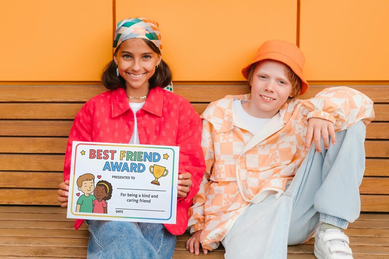 Printable Kids Award Certificates Digital Print Instant Download ...