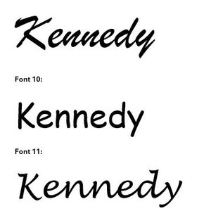 Custom Name Vinyl Stickers/decals - Etsy