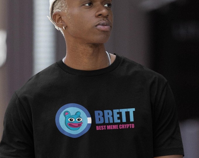 Brett on Based to the Moon Brett Coin Brett Token Brett Pepes Best ...