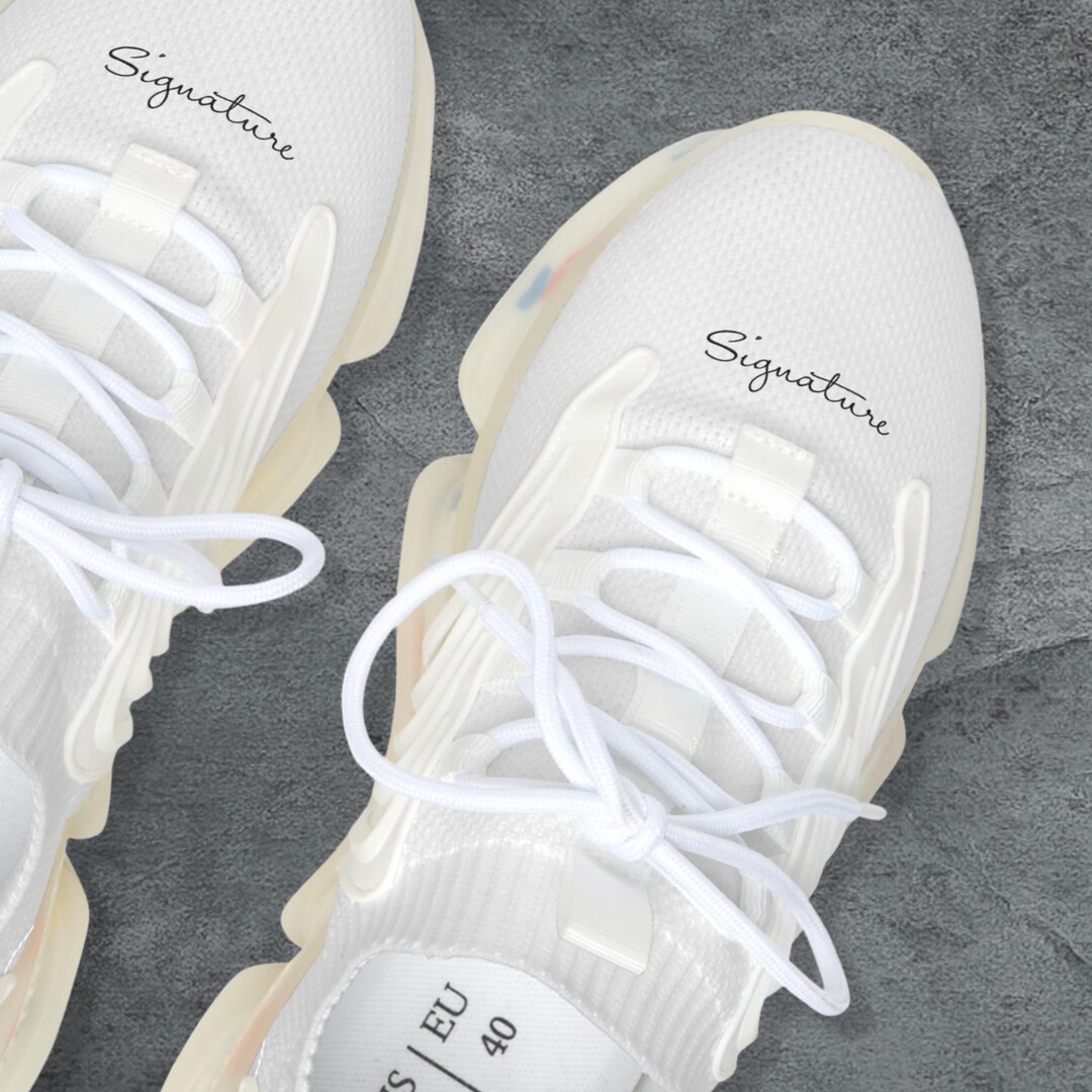 Costum Personal Sign Shoes | Your Costumized Signature Daily Unisex ...