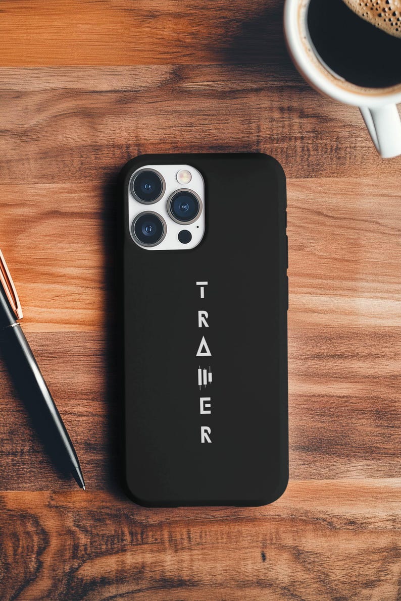 Minimalist 'trader' iPhone Case: Sleek Investment Design - Etsy