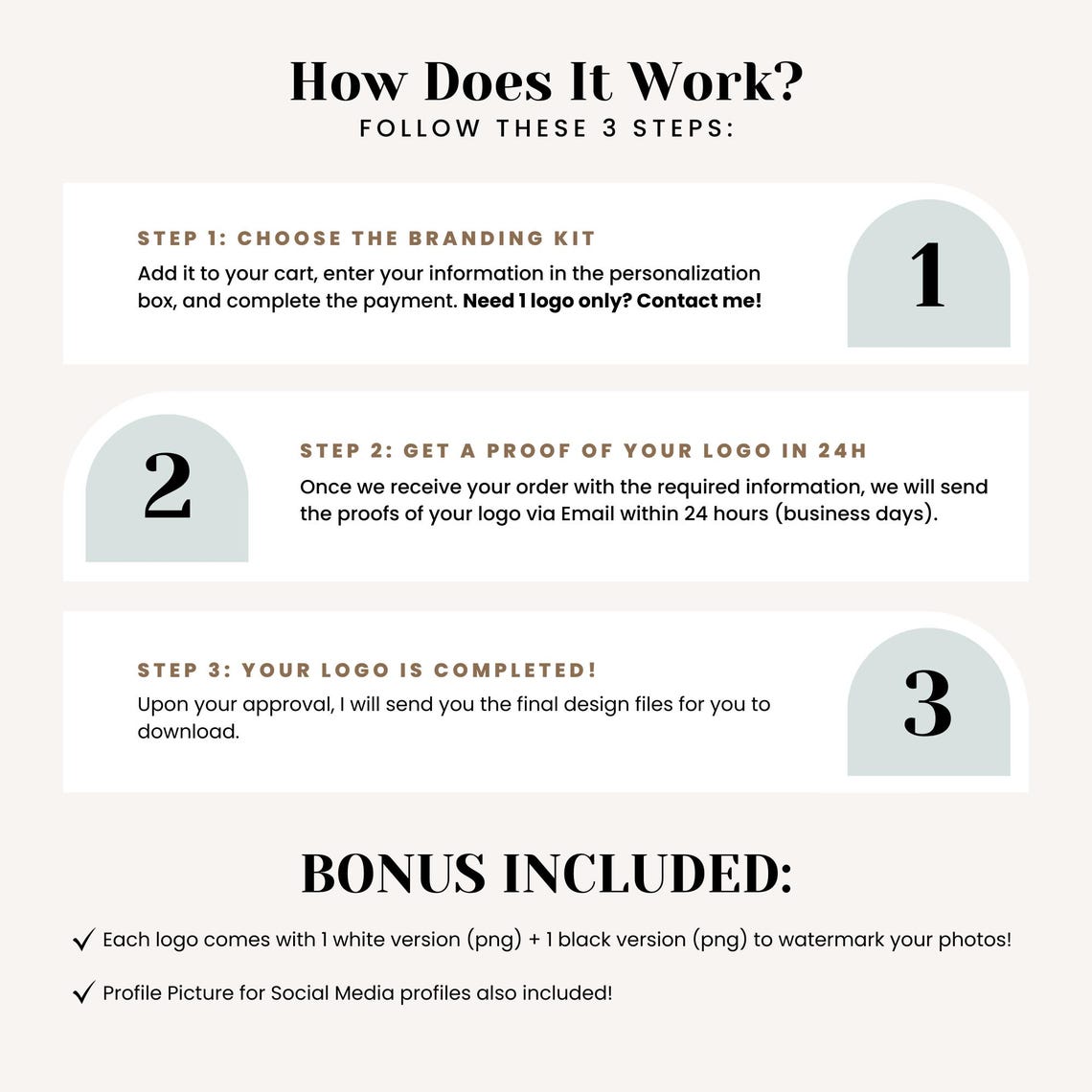 Premade Logo, Text Only Logo, Minimalist Logo, Modern Logo, Simple Logo ...