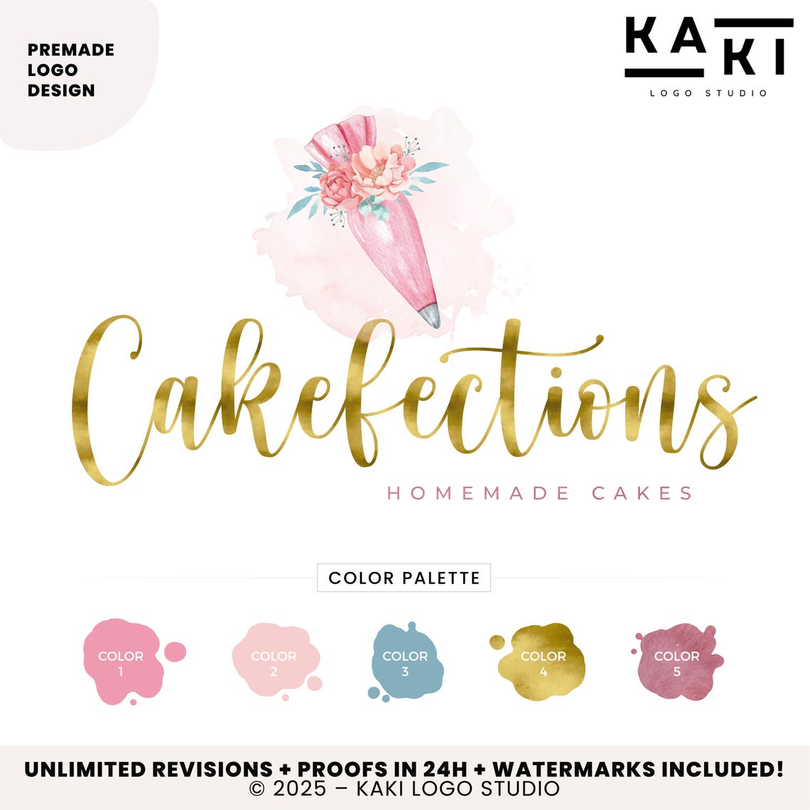 Bakery Logo, Piping Bag Logo, Baking Logo, Cookie Cutter Logo ...