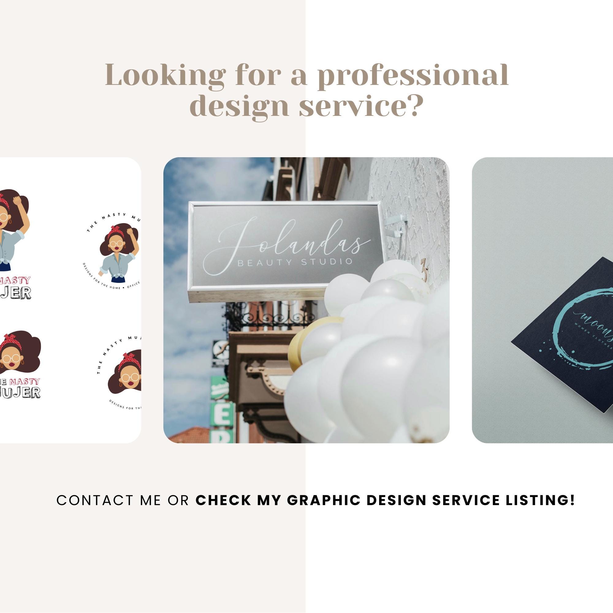 Premade Logo, Text Only Logo, Minimalist Logo, Modern Logo, Simple Logo ...