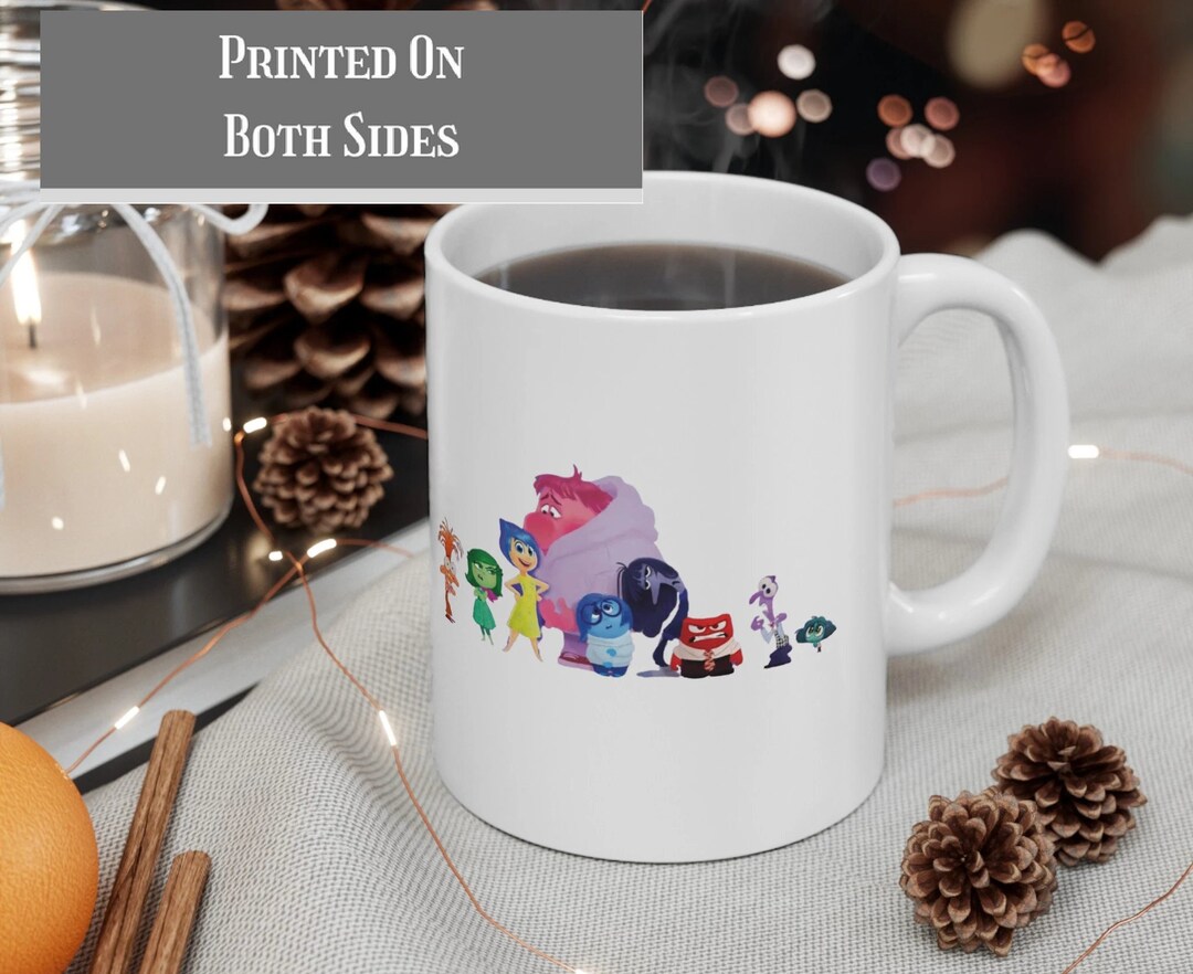 Inside Out 2 Mug (inside Out Pixar Mug, Pixar Gifts, Cool Mugs ...