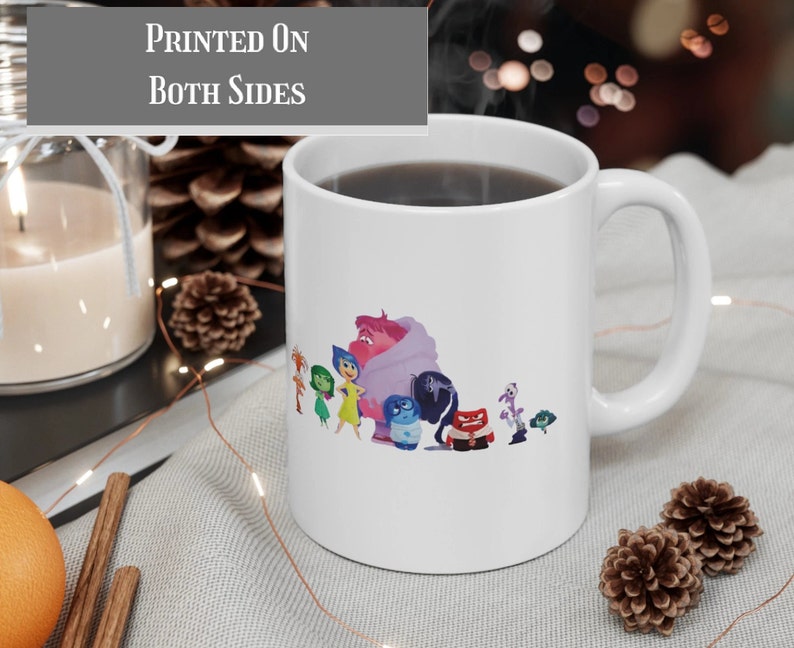 Inside Out 2 Mug (inside Out Pixar Mug, Pixar Gifts, Cool Mugs ...